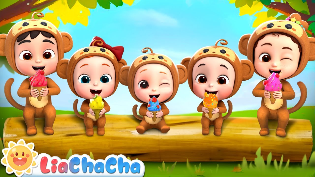 five monkeys song - Youtube Kids