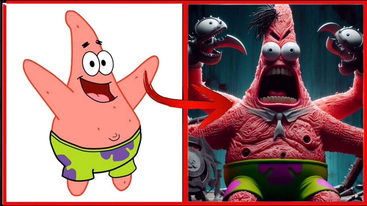 spongebob characters but zombies - Youtube Kids