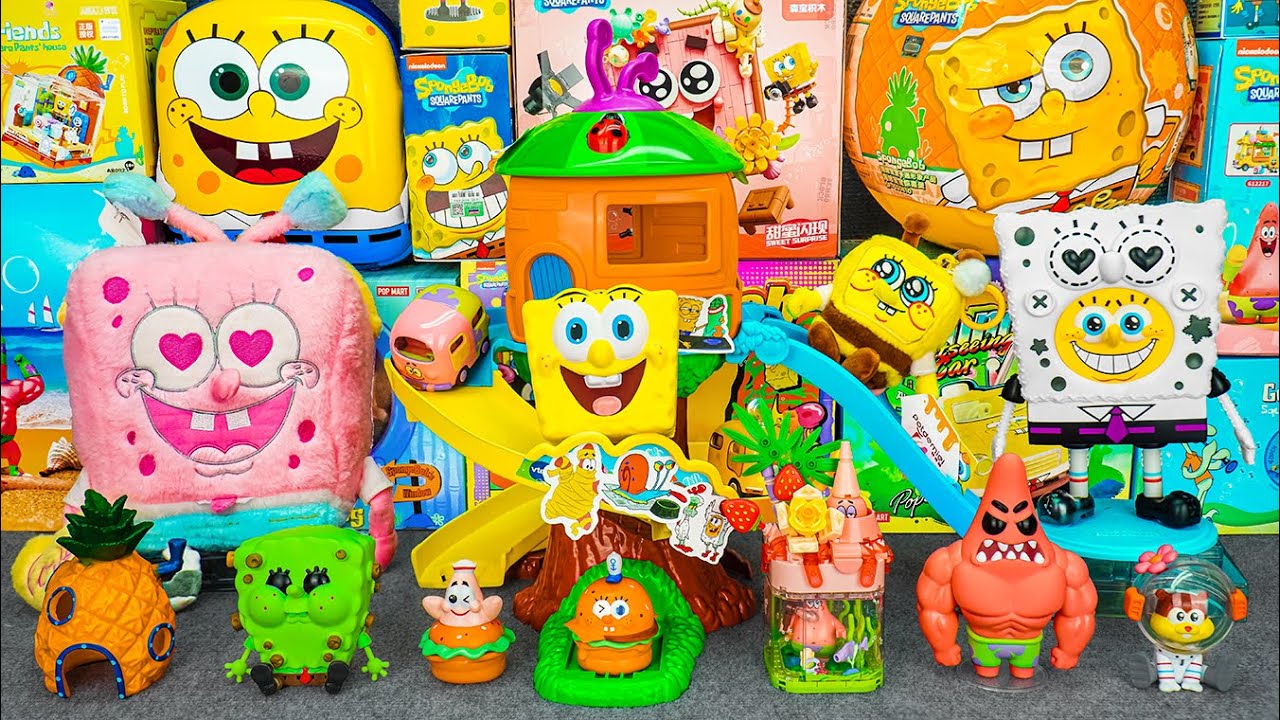Cute SpongeBob SquarePants Toy Collection - Youtube Kids