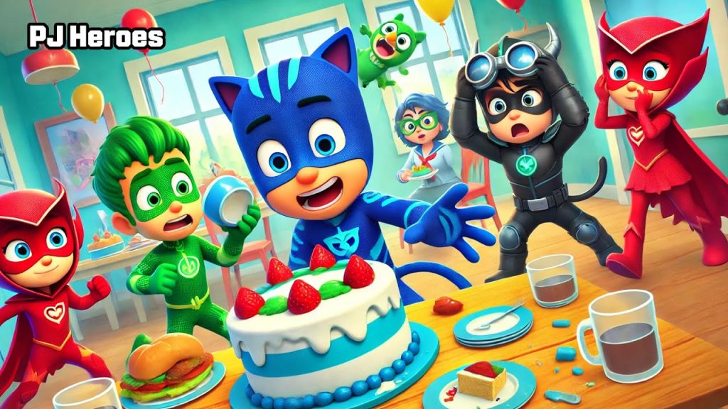 PJ MASKS 2D Animation - Youtube Kids