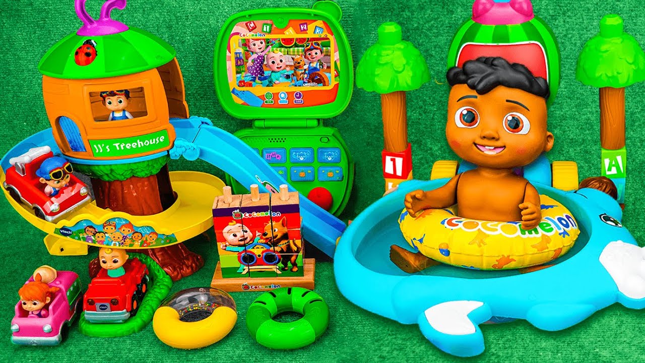 Cocomelon Bathtub Playset ASMR - Youtube Kids