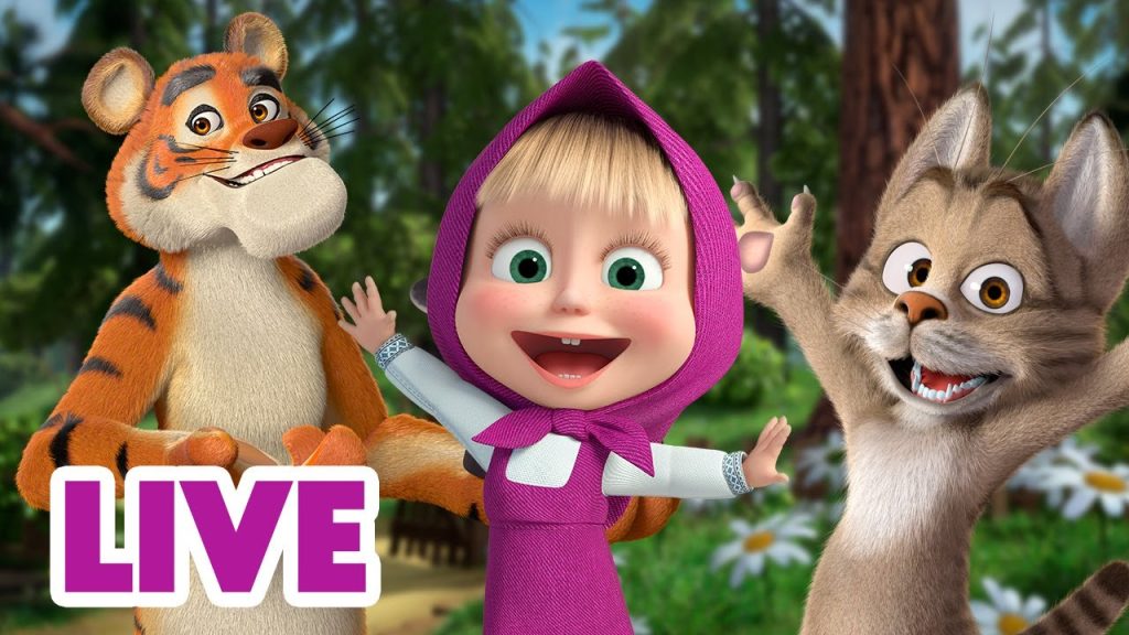 masha e orso live - Youtube Kids