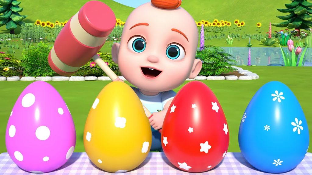 Surprise Colored Eggs - Youtube Kids