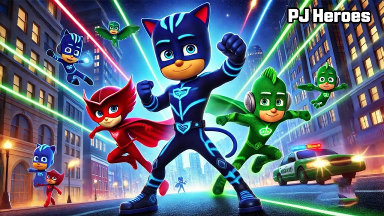 PJ MASKS 2D Animation - Youtube Kids