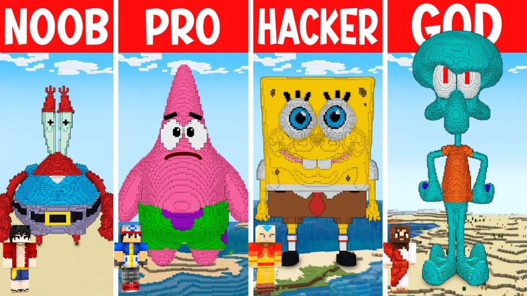 Minecraft Spongebob Build - Youtube Kids