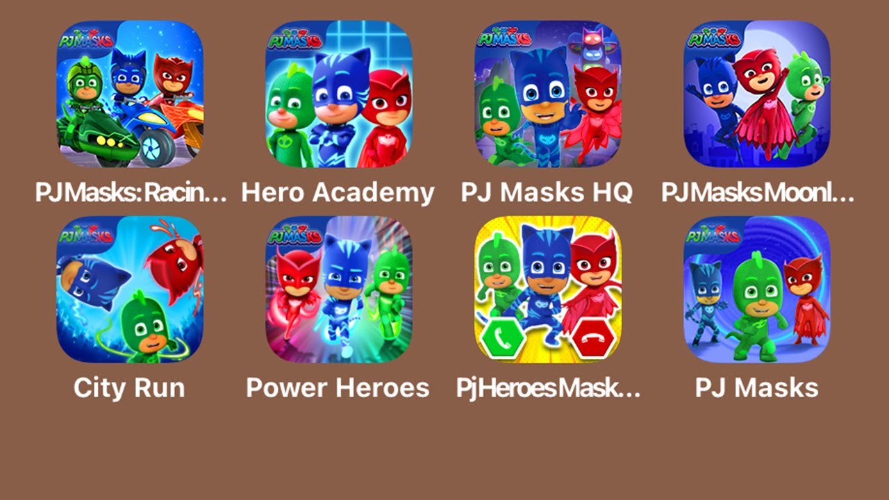 evolution of pj masks - Youtube Kids