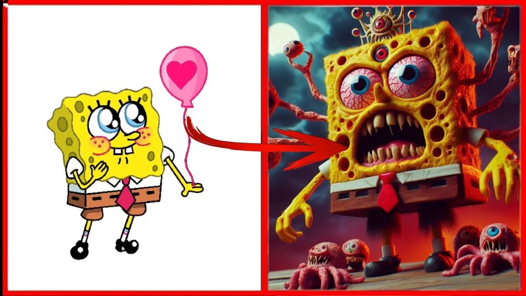 spongebob characters as zombies - Youtube Kids
