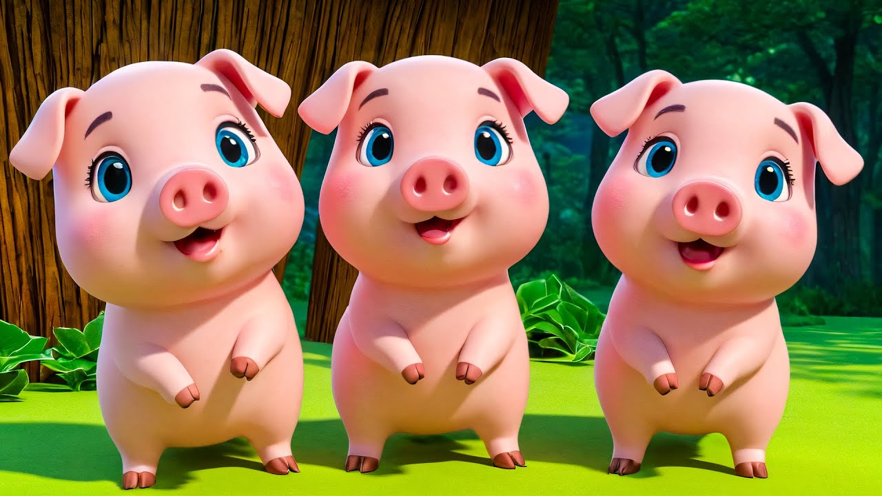 three little pigs compilation - Youtube Kids
