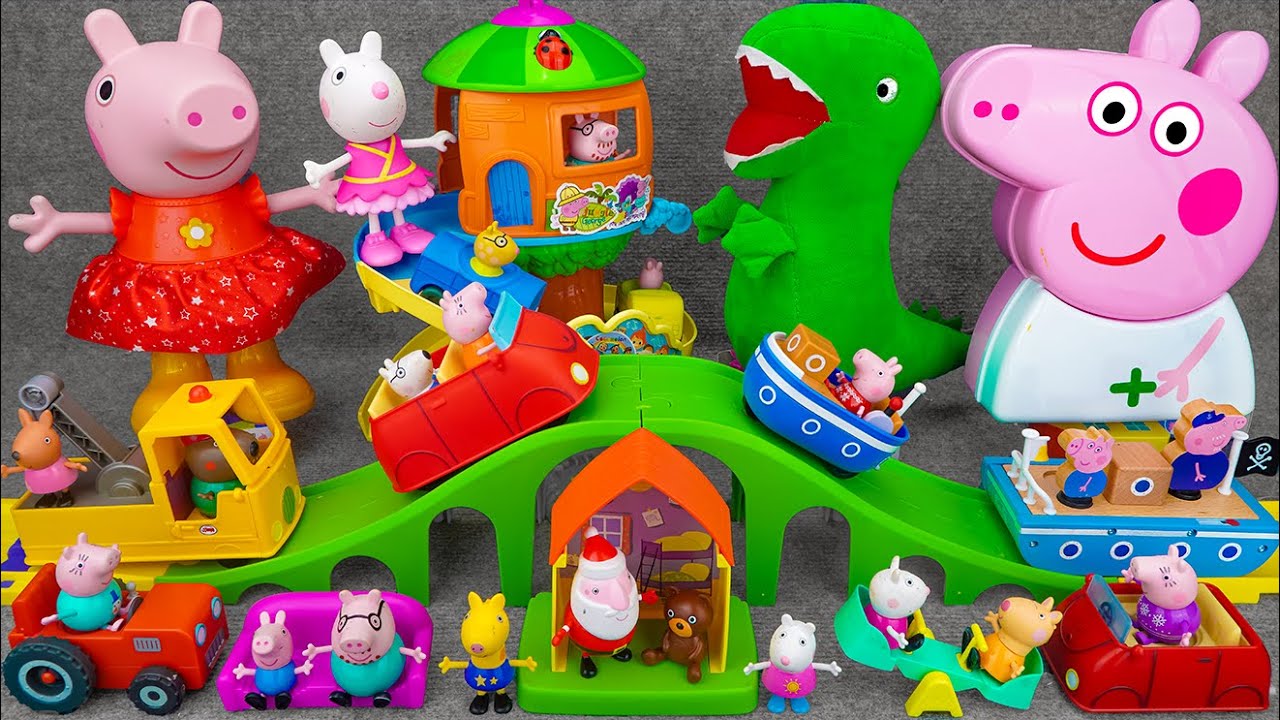 Giant Peppa Pig Slide - Youtube Kids