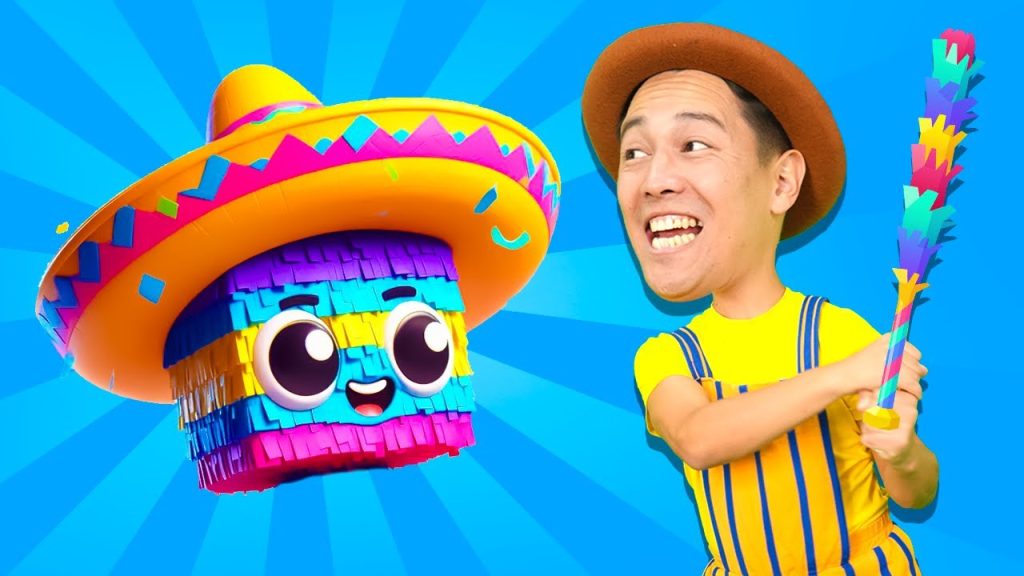 Colorful Piñata Song | Tigi Boo Kids Songs - Youtube Kids