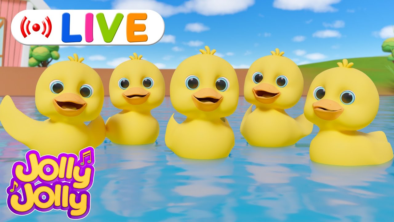 Five little ducks live - Youtube Kids