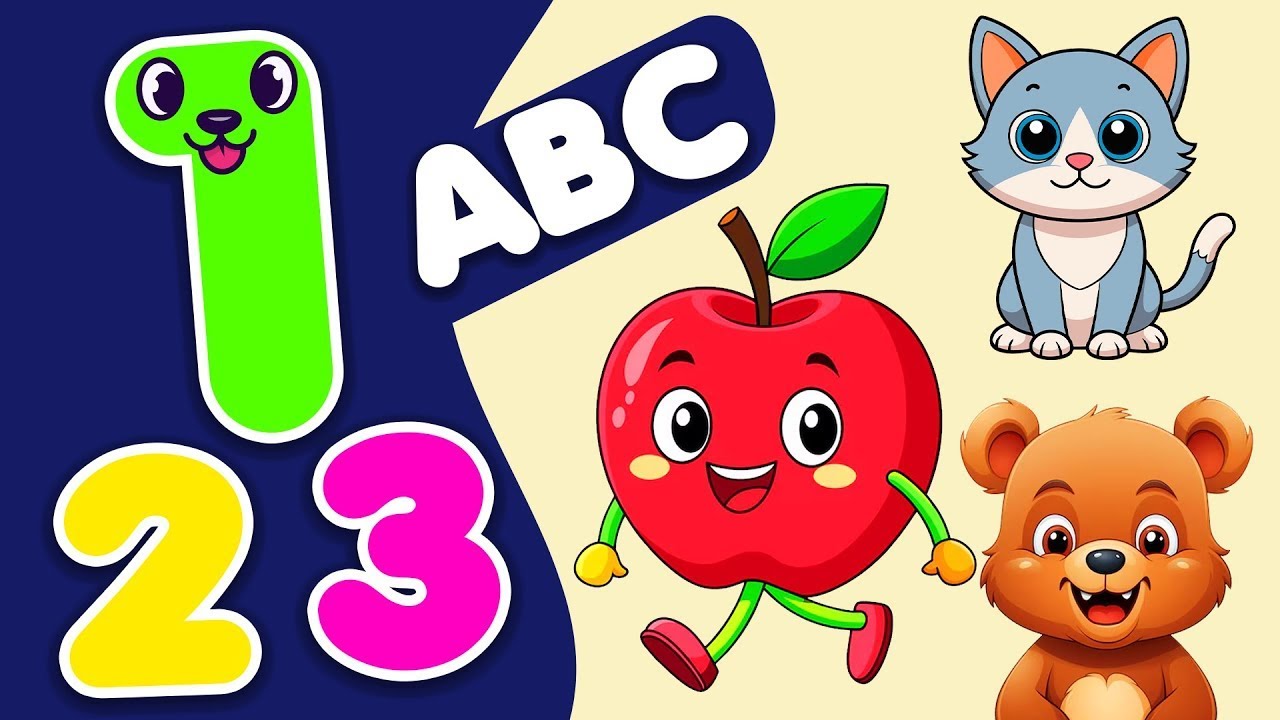 learn alphabets numbers shapes colors phonics - Youtube Kids