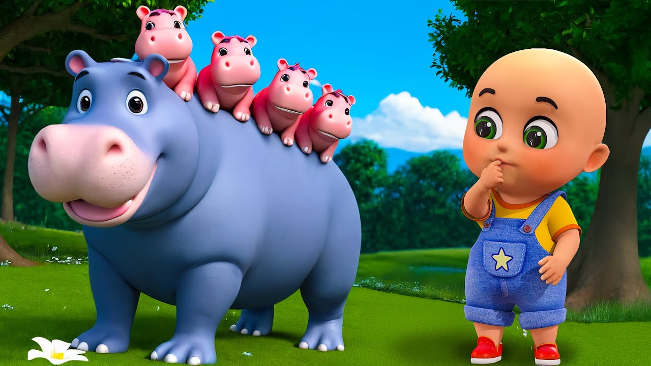new (hippo) animals in the farm - Youtube Kids
