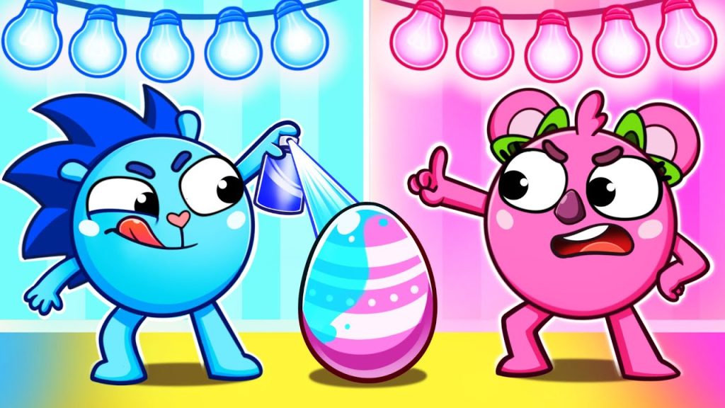 pink vs blue - Youtube Kids