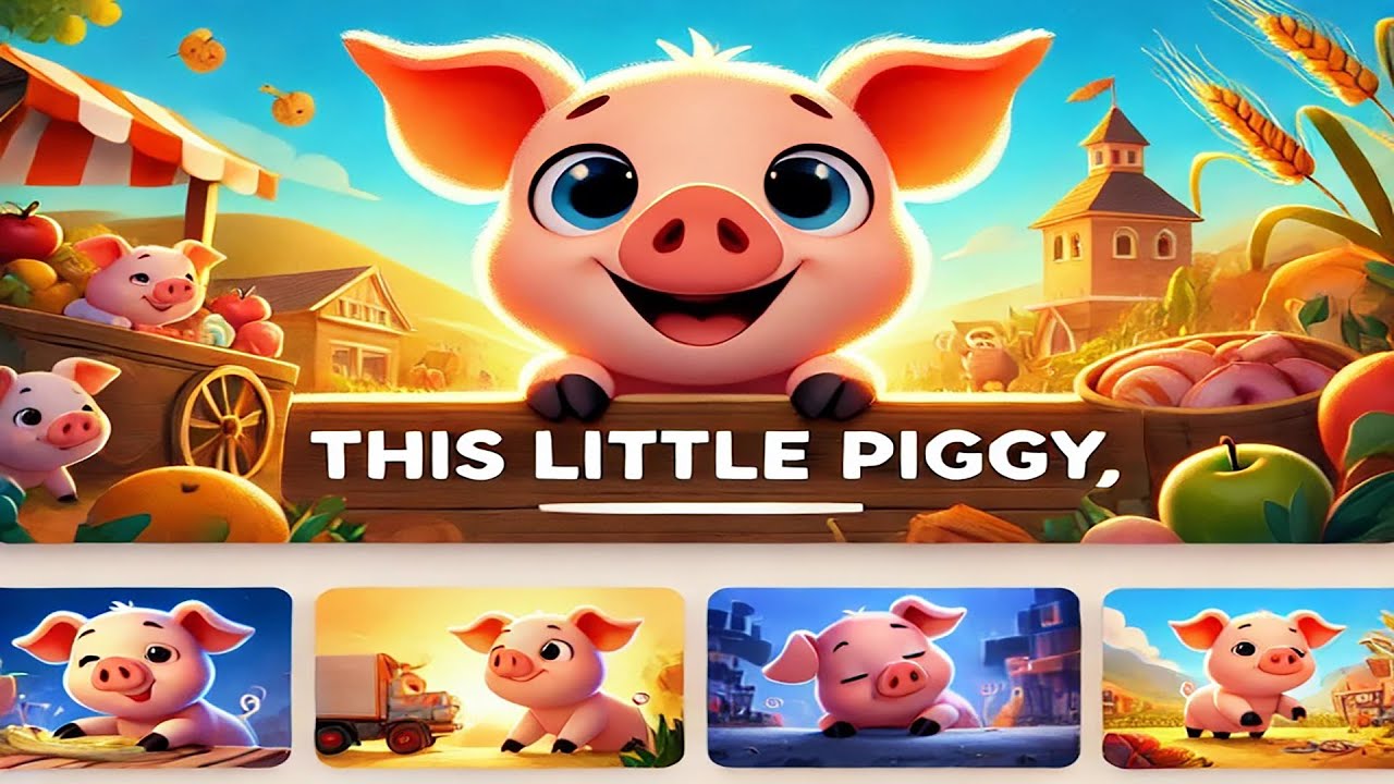 this little piggy - Youtube Kids
