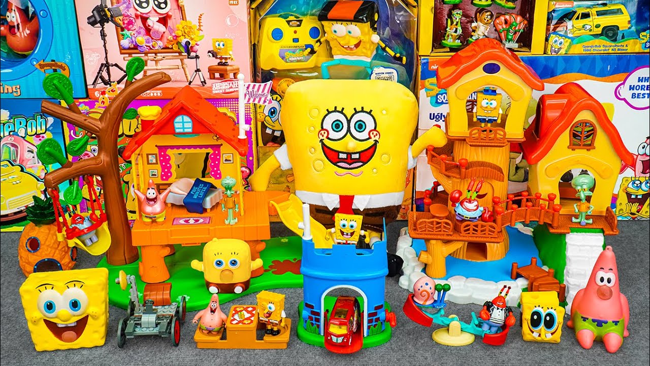 Ultimate SpongeBob ASMR Unboxing - Youtube Kids