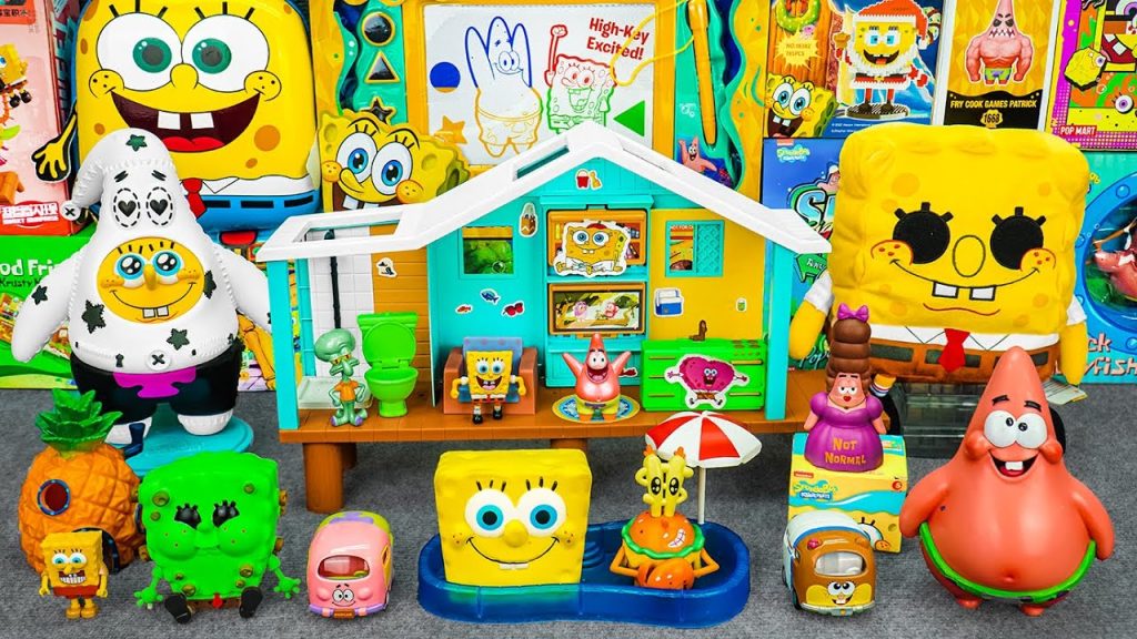 Ultimate SpongeBob ASMR Unboxing - Youtube Kids