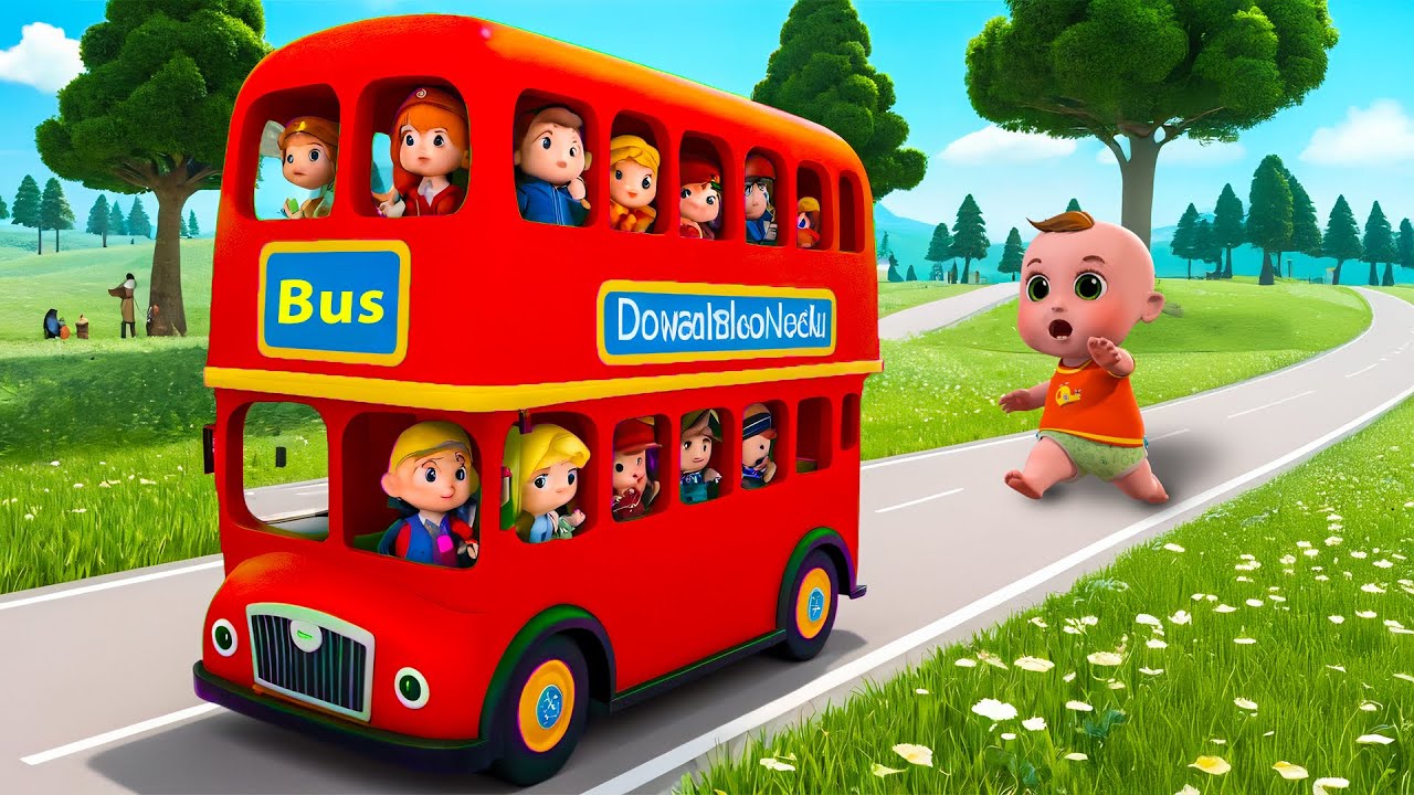 wheels on the baby bus new compilation - Youtube Kids