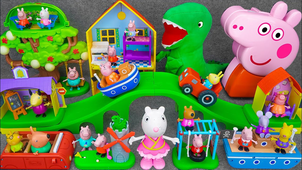 Giant Peppa Pig Slide - Youtube Kids