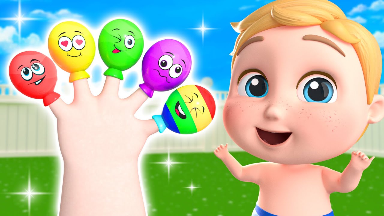 colorful finger family - Youtube Kids