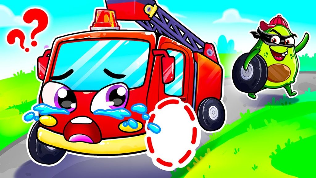 Fire Truck Lost Wheel - Youtube Kids