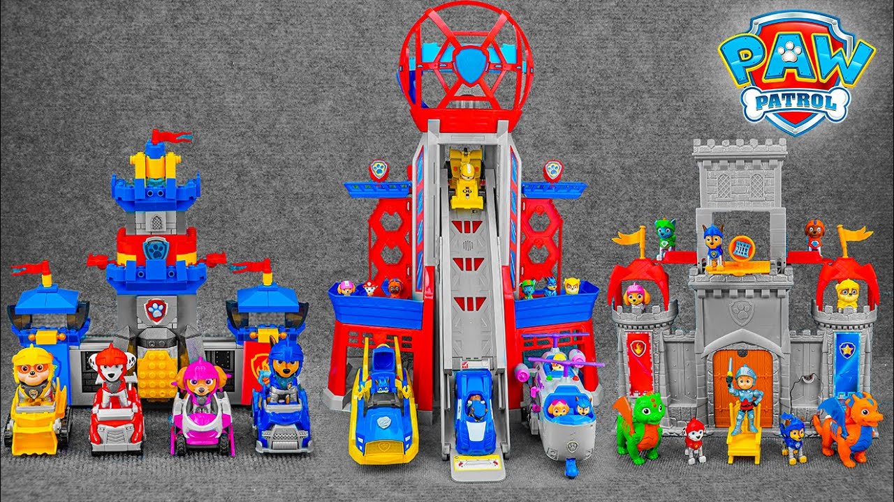 PAW Patrol Towers and Headquarters HQ - Youtube Kids