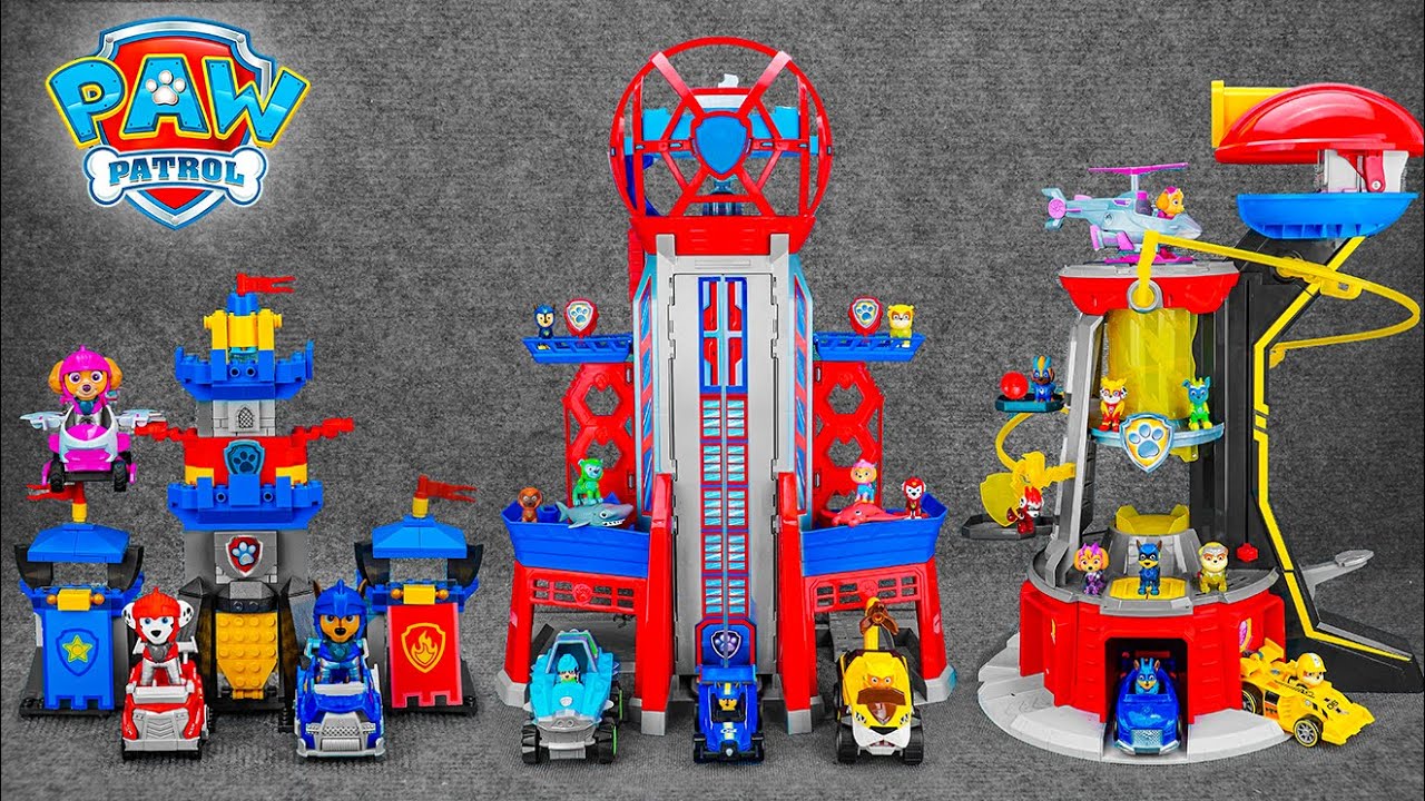 Paw Patrol Lookout Tower Building Blocks - Youtube Kids