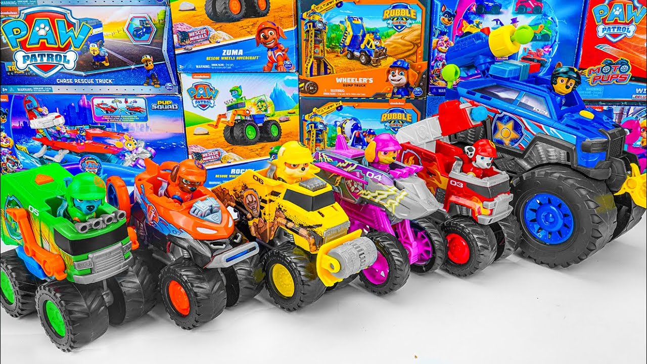Paw Patrol Toys Collection Unboxing - Youtube Kids
