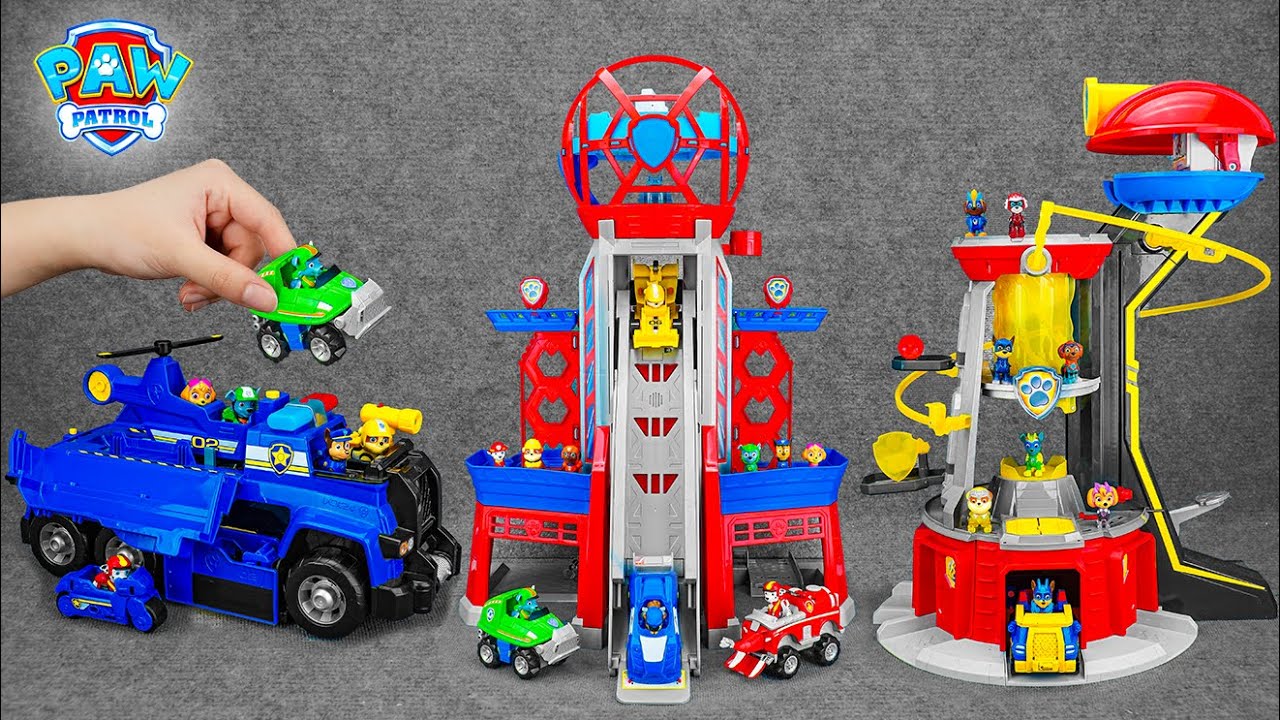 PAW Patrol Towers and Headquarters HQ - Youtube Kids