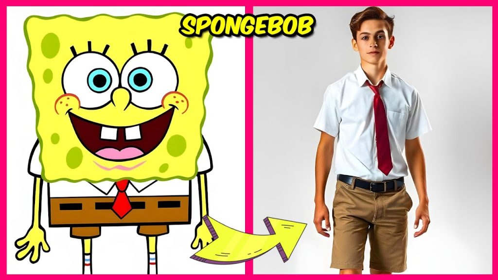 Spongebob Characters As Humans - Youtube Kids