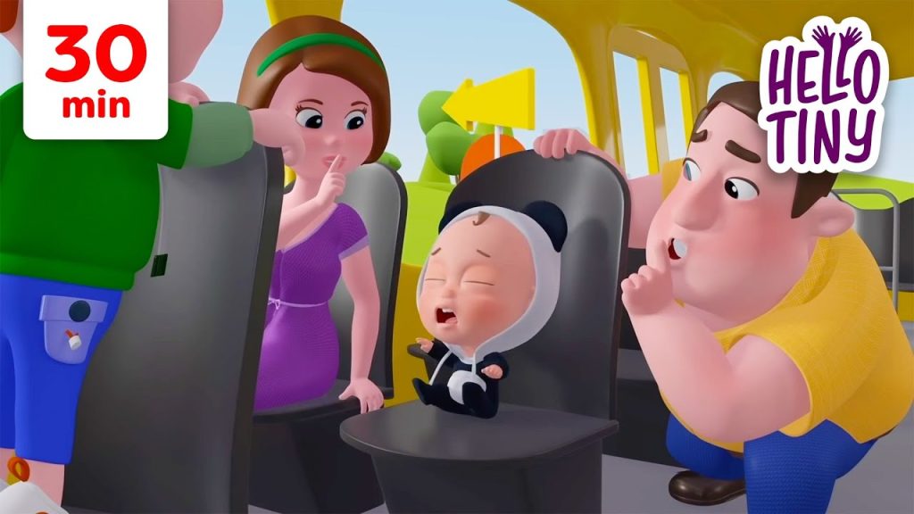 hello tiny wheels on the bus - Youtube Kids