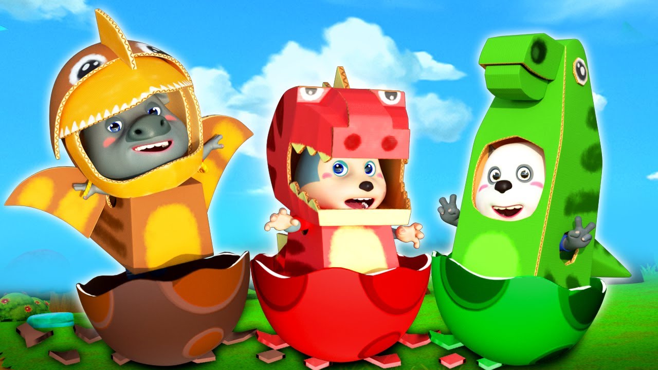 Wolfoo Is A Playful Little Dinosaur! - Youtube Kids