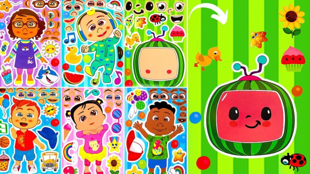 asmr sticker cocomelon - Youtube Kids