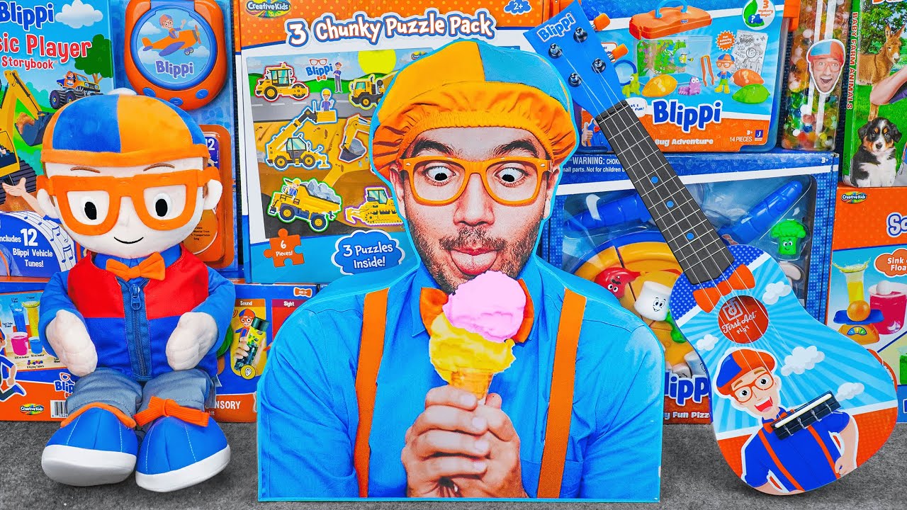Blippi Giant Box - Youtube Kids