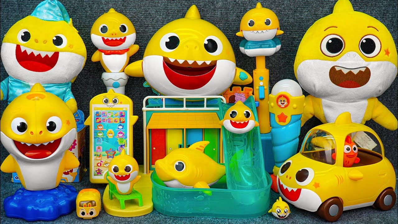 BABY SHARK Collection Unboxing - Youtube Kids