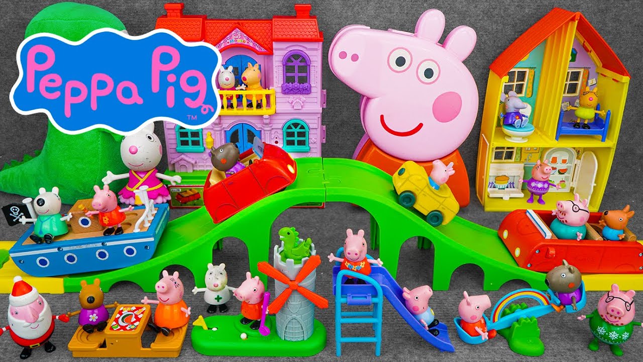 Giant Peppa Pig Slide - Youtube Kids