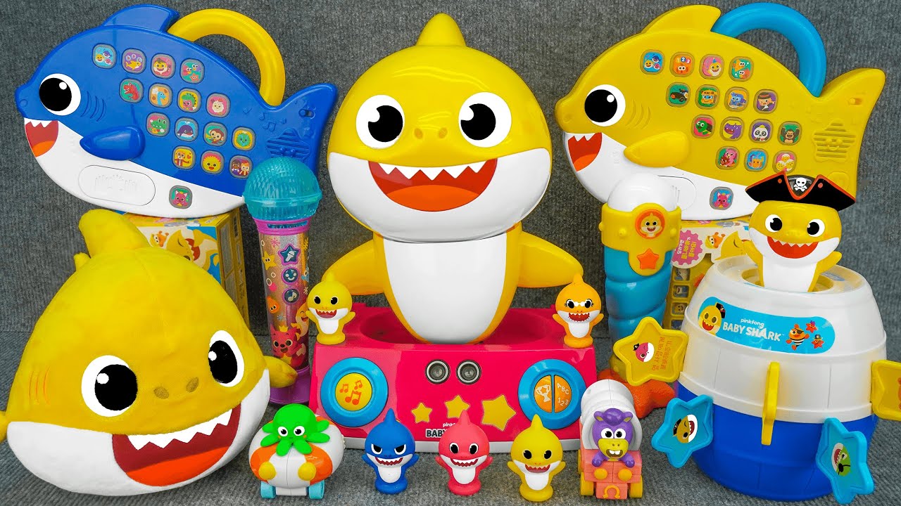BABY SHARK Collection Unboxing - Youtube Kids