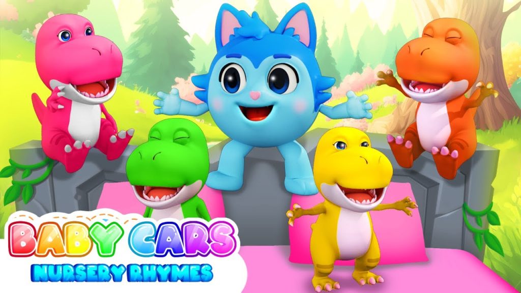 five little dinosaurs - Youtube Kids