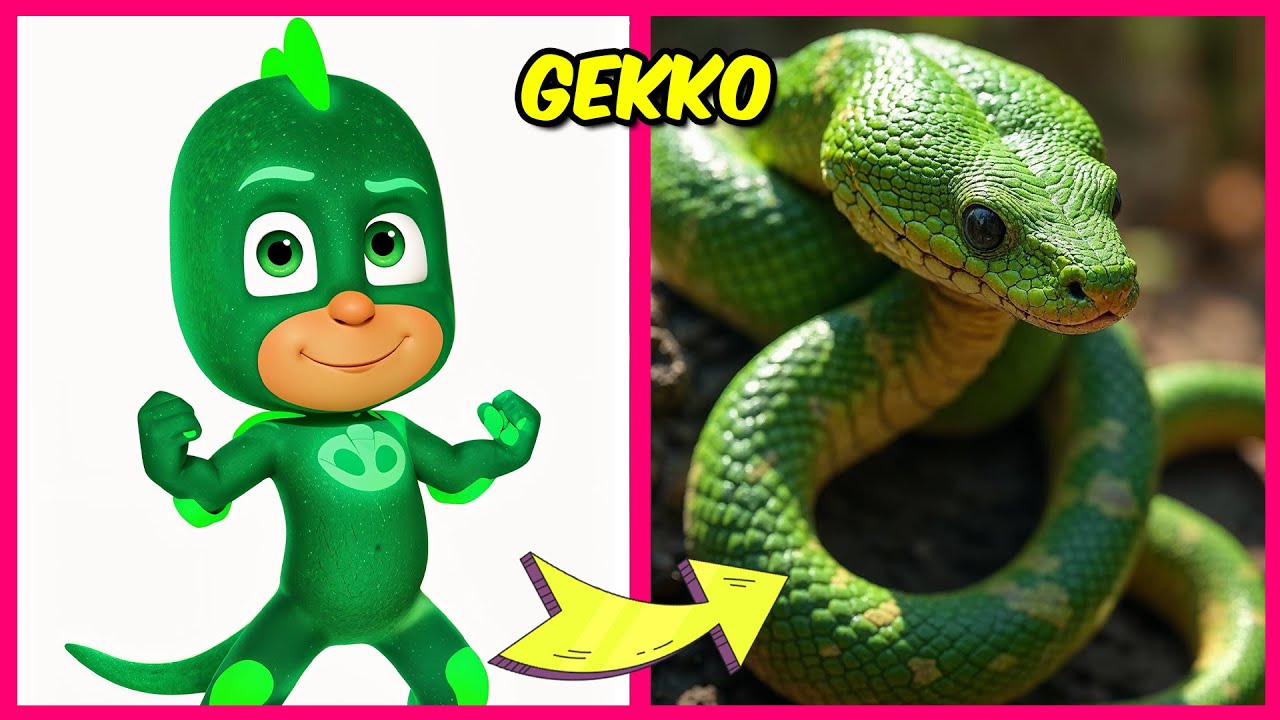 gekko as a snake - Youtube Kids