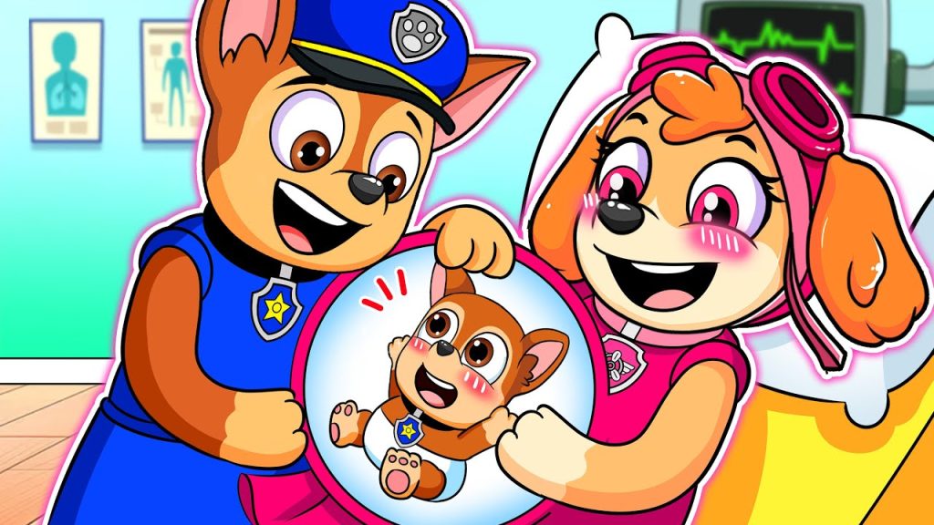 Dad Chase & Mom Skye Love Story with Cute Chase Baby - Youtube Kids