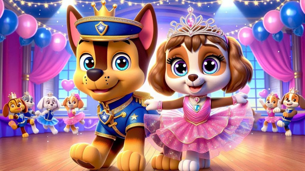 CHASE & SKYE Becomes The Prince & Princess - Youtube Kids