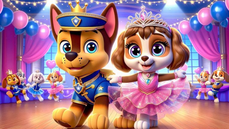 CHASE & SKYE Becomes The Prince & Princess - Youtube Kids