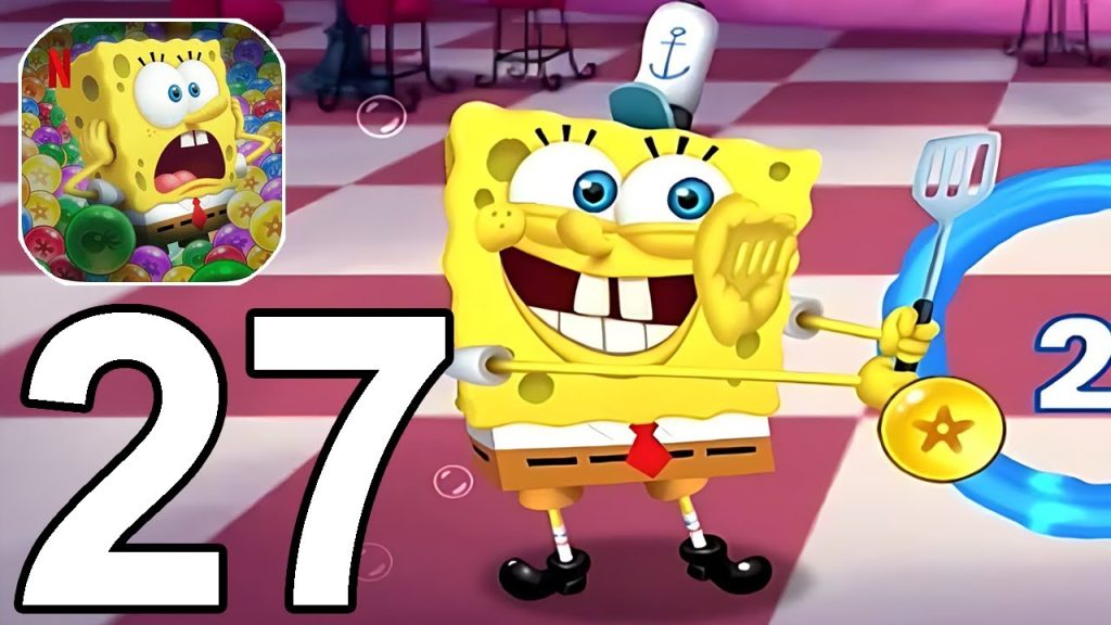 SpongeBob: Bubble Pop NETFLIX - Youtube Kids