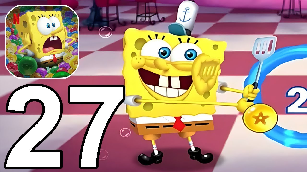 SpongeBob: Bubble Pop NETFLIX gameplay - Youtube Kids