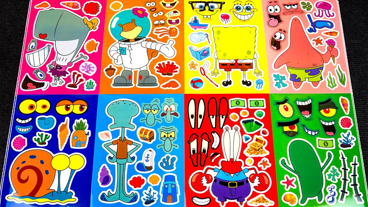 spongebob fun sticker - Youtube Kids