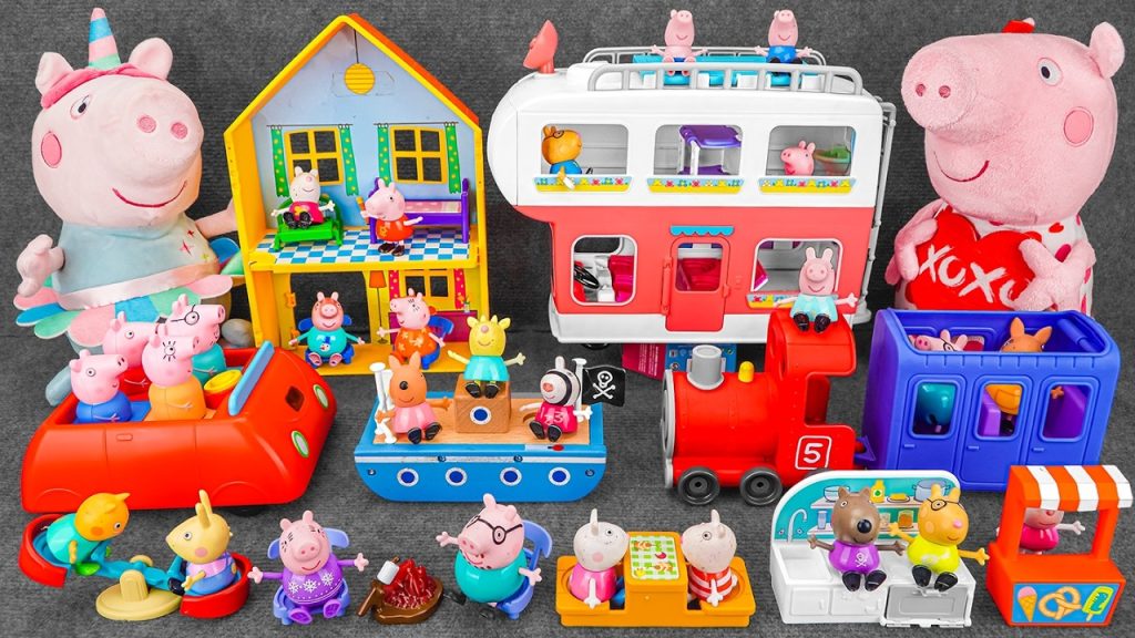 100 Minutes of Satisfying ASMR Unboxing | Adorable Peppa Pig Family ...