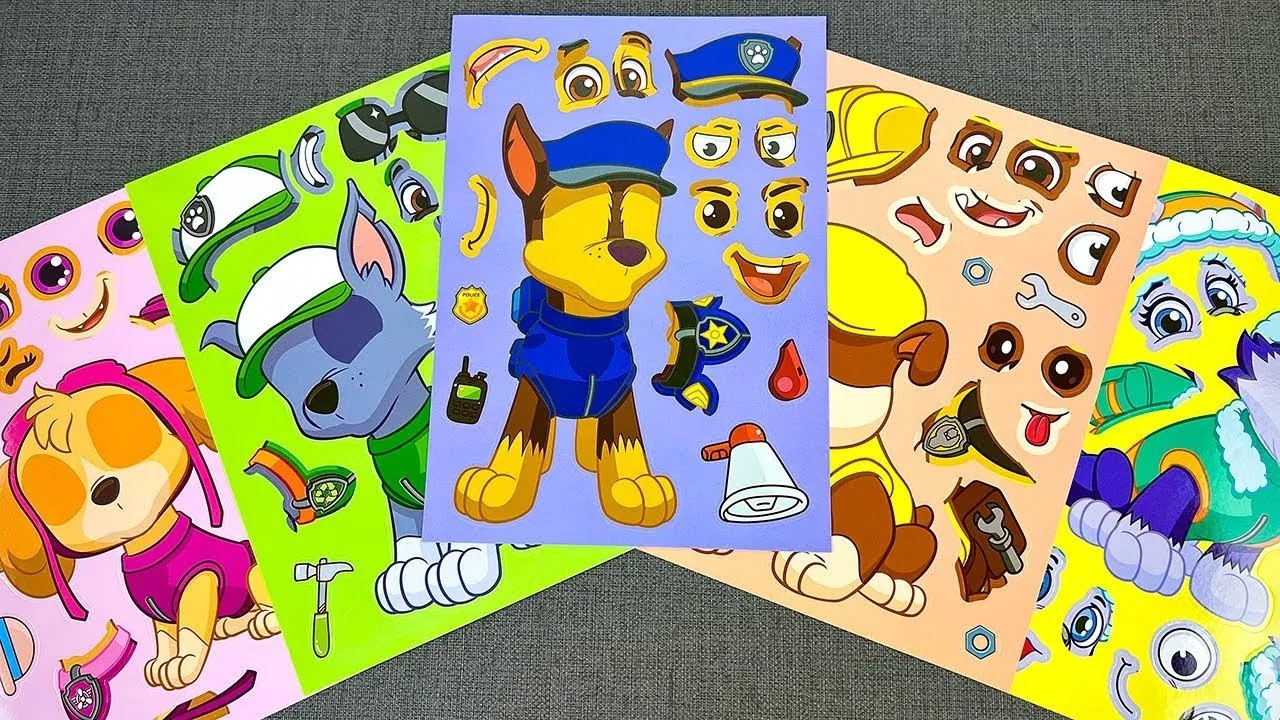 DIY Paper doll - Youtube Kids