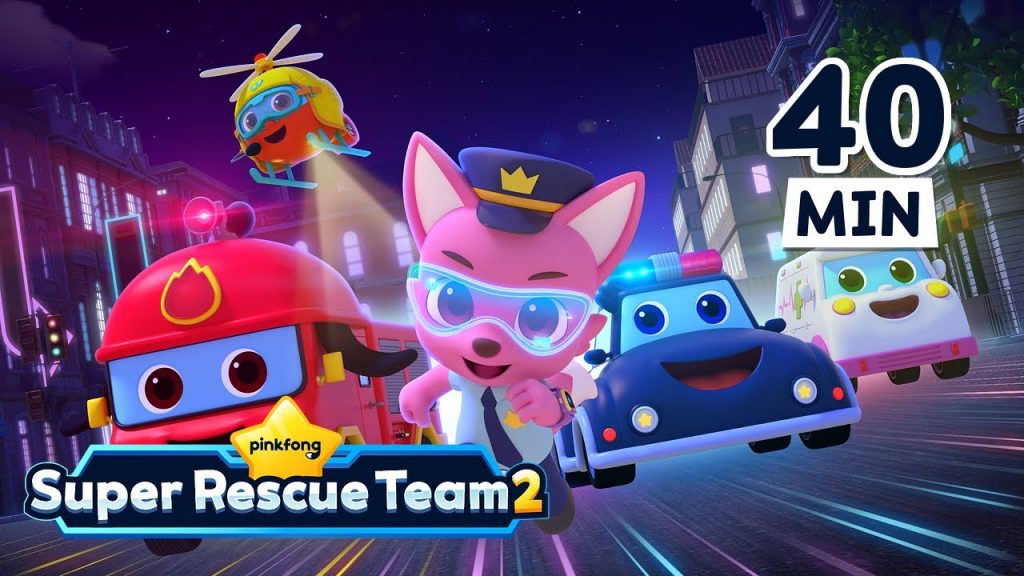 pinkfong super rescue team - Youtube Kids