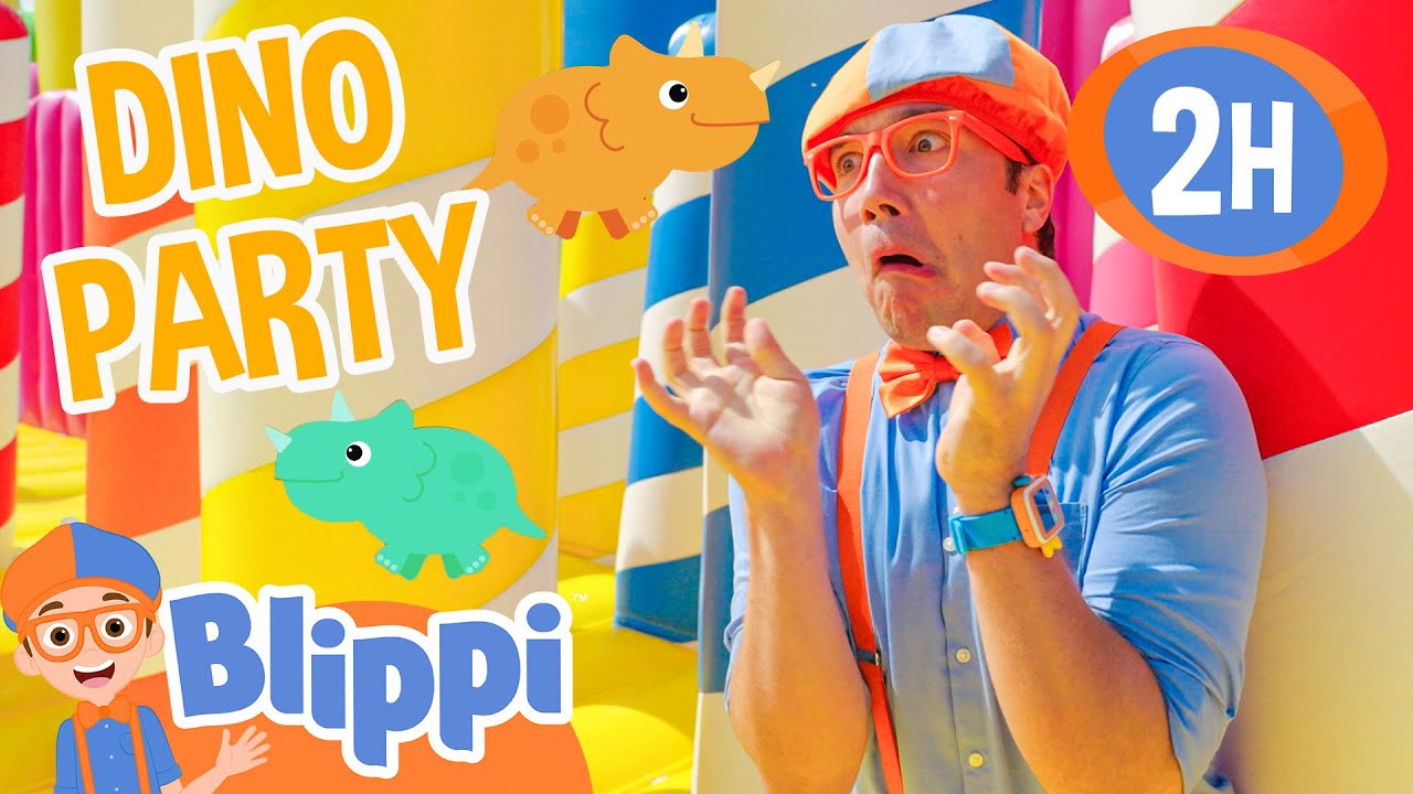 Blippi’s Colorful Dino Dance Party - Youtube Kids