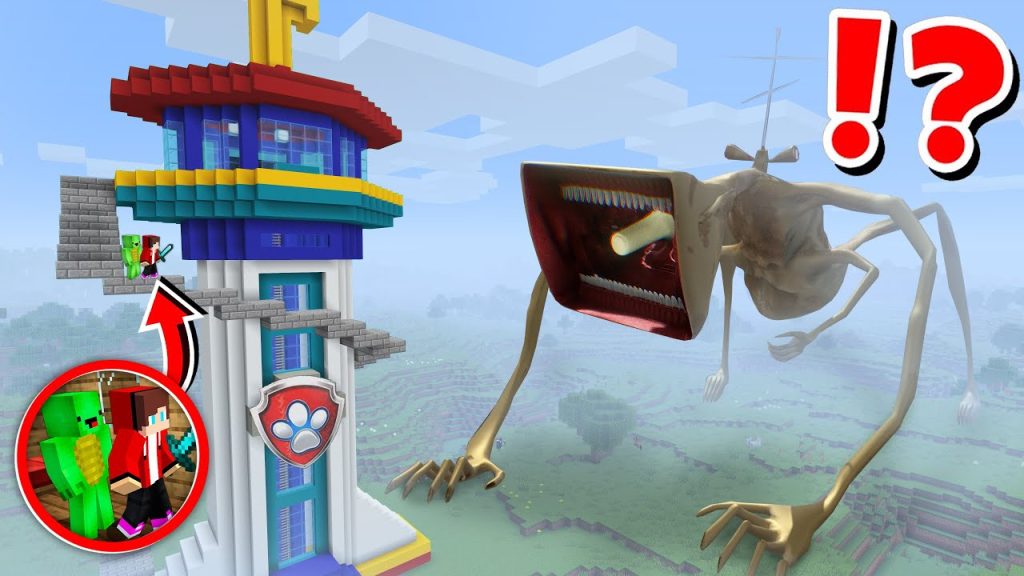 paw patrol house vs horn head - Youtube Kids